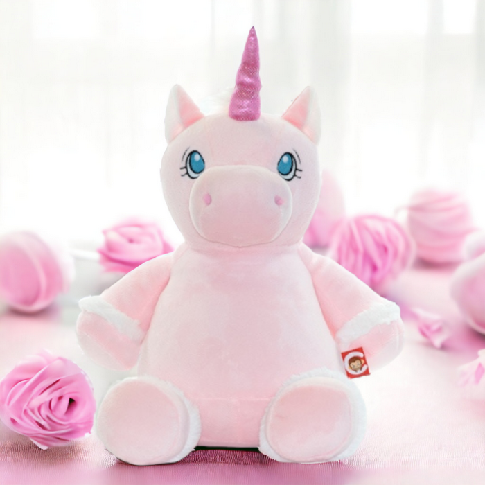 Personalised Embroidered Unicorn Cubby Bear – Heartfelt inspirations